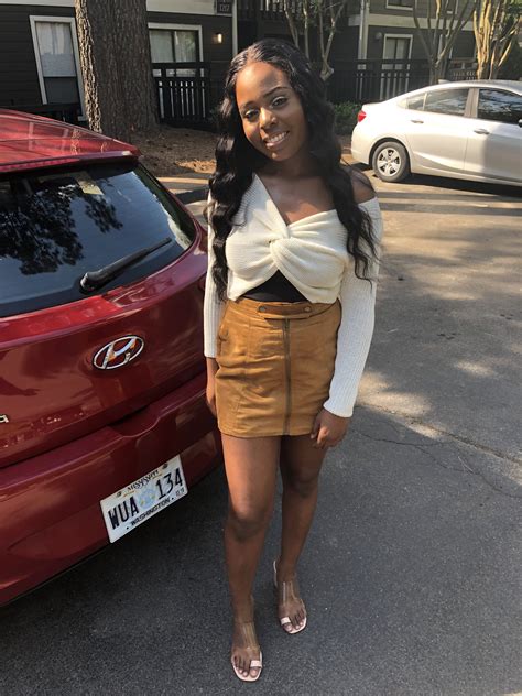 Outfit Ideas For Black Girls Black Girls Mini Skirts Black