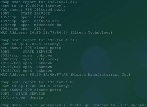 Nmap 介绍与基本使用教程 sbw Blog