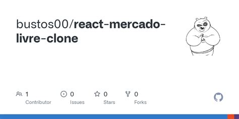 GitHub Bustos00 React Mercado Livre Clone