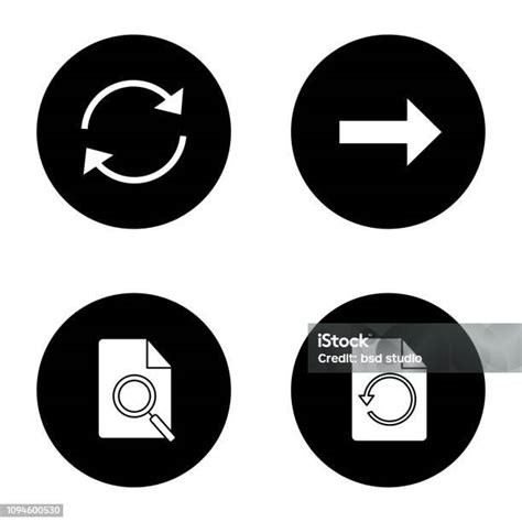 Ui Ux 아이콘 검색에 대한 스톡 벡터 아트 및 기타 이미지 검색 검은색 그래픽 사용자 인터페이스 Istock