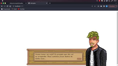 GitHub MateusGonzag DialogBox Para mais detalhes e para demonstração vá no repositório do