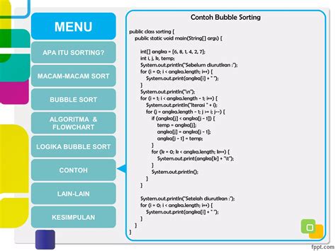 Struktur Data Bubble Sort Ppt