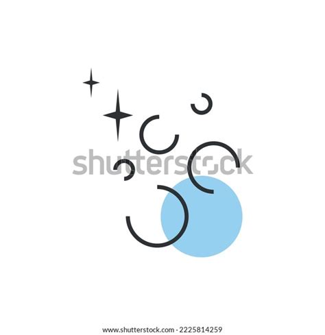 Laundry Bubbles Vector Icon Blowing Bubbles Stock Vector Royalty Free 2225814259 Shutterstock