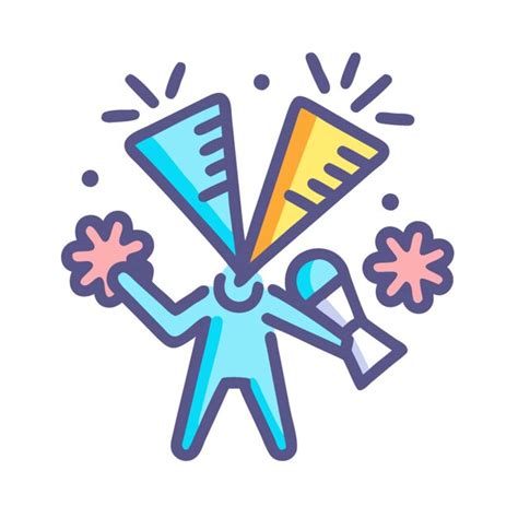 Cheer Flat Vector Premium Ai Generated Vector