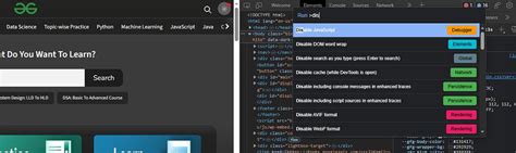 Disable Javascript In Microsoft Edge Browser Geeksforgeeks