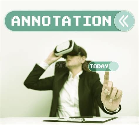 Text Caption Presenting Annotation Word Written On Note Added By Way