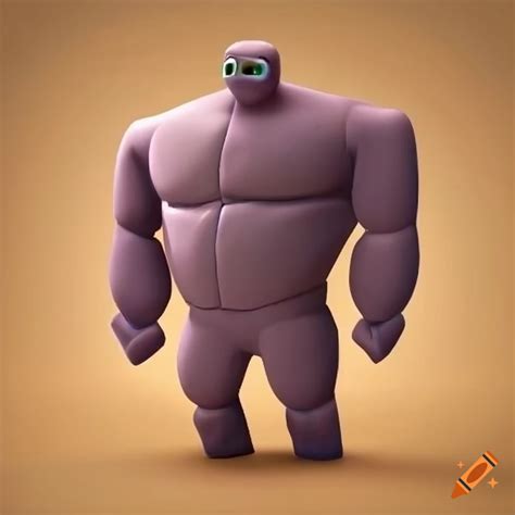 D Cartoon Of A Gay Golem On Craiyon