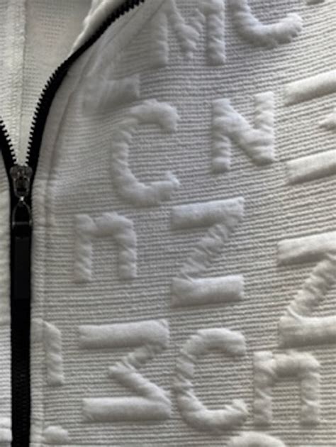 Dolcezza Short Zip Vest Sporty Chic Khaki Green Raised Letters