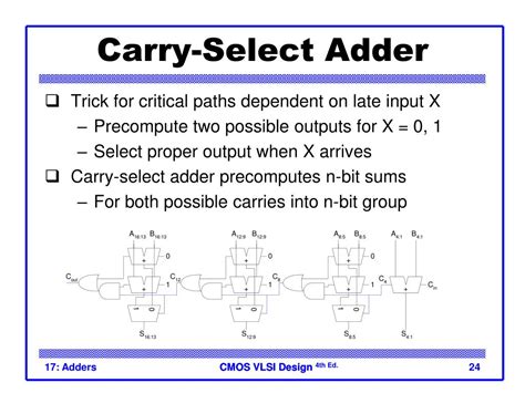 Ppt Lecture 17 Adders Powerpoint Presentation Free Download Id
