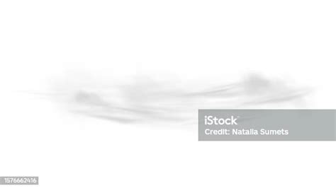 투명한 배경에 분리된 흰색 안개 질감 스팀 특수 효과 현실적인 벡터 화재 연기 또는 안개 스톡 로열티 무료 벡터 일러스트레이션 기체 물리 구조에 대한 스톡 벡터 아트 및