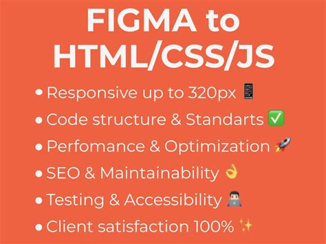 Figma To Responsive Up To Px HTML S CSS Vanilla JS Upwork