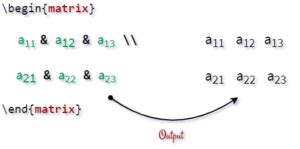Best Methods To Write A Matrix In LaTeX