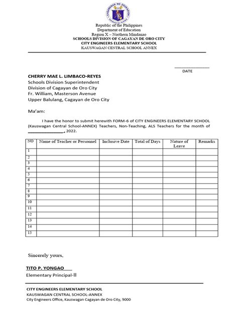 Ces Form 6 Transmittal Pdf