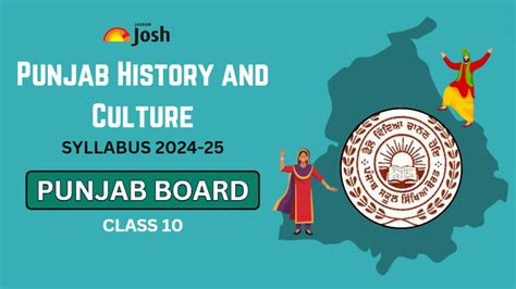 Pseb Class 10 Punjab History And Culture Syllabus 2024 25 Download