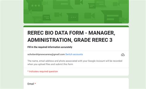 Rerec Recruitment 2025 2026 Application Form Portal Recruitment Forum