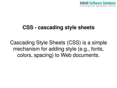 Ppt Css Cascading Style Sheets Powerpoint Presentation Free Download Id9704393