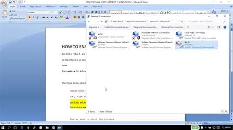 HOW TO ENABLE WIFI HOTSPOT IN WINDOWS YouTube
