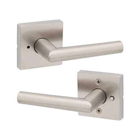 Kwikset Privacy Lever Locksets Nickel Door Lever Lockset 829af0