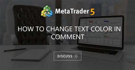 How To Change Text Color In Comment Pips MQL4 And MetaTrader 4