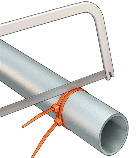 Stabilize Hacksaw Cuts