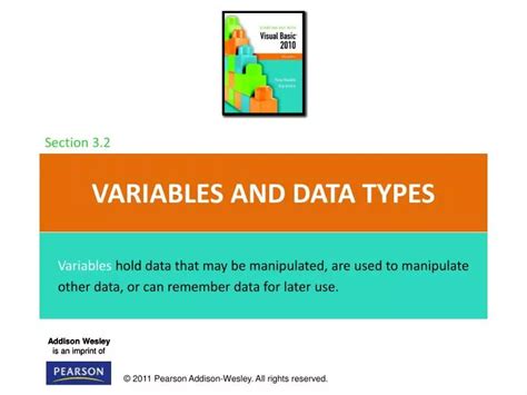 Ppt Variables And Data Types Powerpoint Presentation Free Download Id2195998
