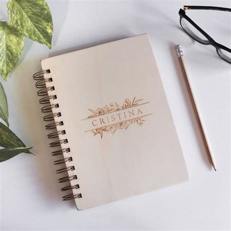Custom Design Name Notebook Etsy