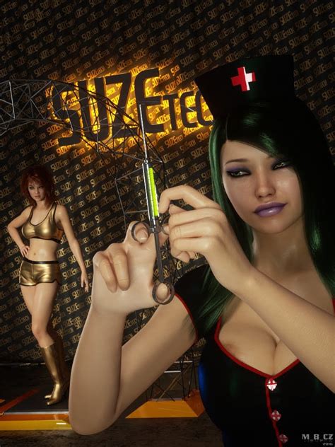 Rule 34 Breasts Clothes Duo Female Mbirdcz Nurse Uniform Syringe