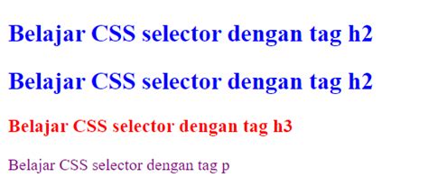 Belajar CSS Bagian Penulisan CSS Pada Website