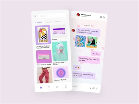 Simple Messaging App Concept By Giorgi For Ascended On Dribbble