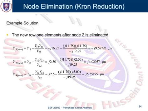 Chapter 5 The Admittance And Impedance Model Ppt