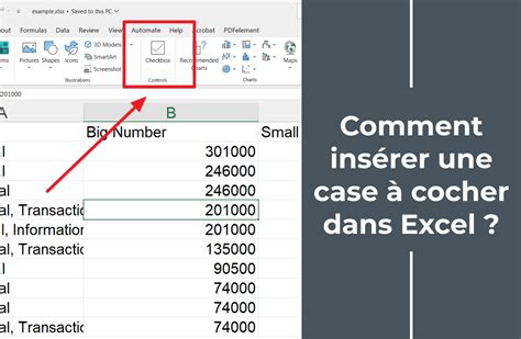 Comment insérer une case à cocher dans Excel PDF Agile