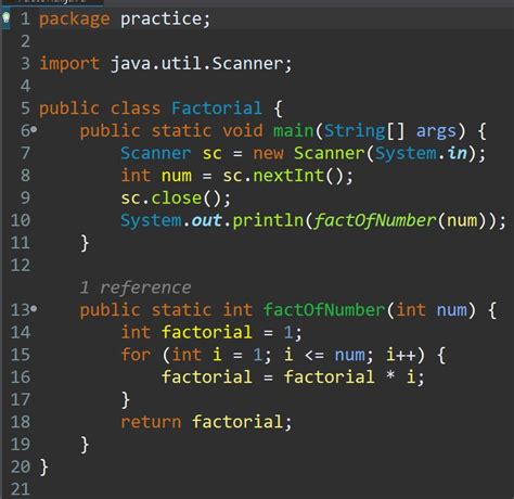 Kusuma Kiran Kumar On Linkedin Here Is The Java Program To Print The Factorial Of The Given