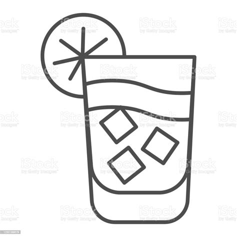 레몬 얇은 라인 아이콘 여름 음료 개념 흰색 배경에 레모네이드 기호 유리 모바일 웹을위한 윤곽 스타일 레몬 아이콘모히토 칵테일 칵테일 벡터 그래픽 0명에 대한 스톡 벡터