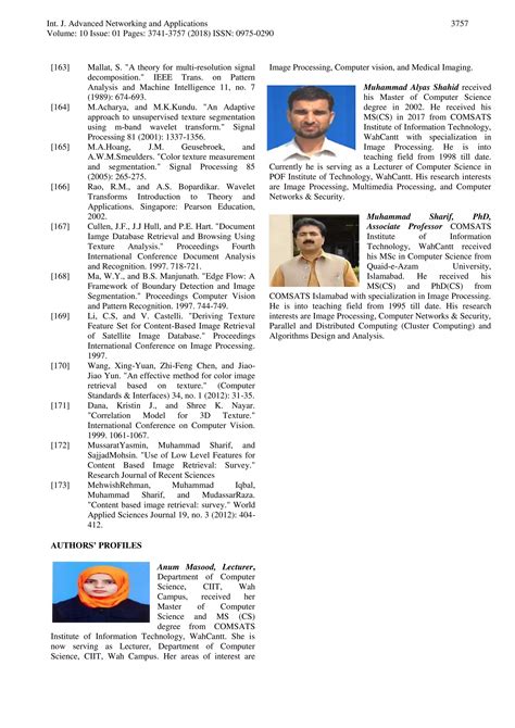 Content Based Image Retrieval Features A Survey Pdf