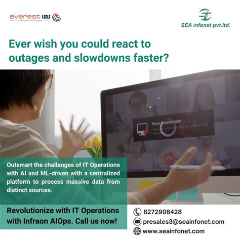 Sea Infonet Pvt Ltd On Linkedin Infraonaiops It Itoperationsmanagement Itoperations Ai