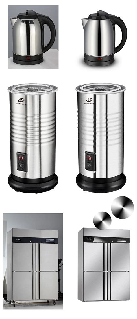 不锈钢精修 水壶 不锈钢修图 Ps修图 花瓣网