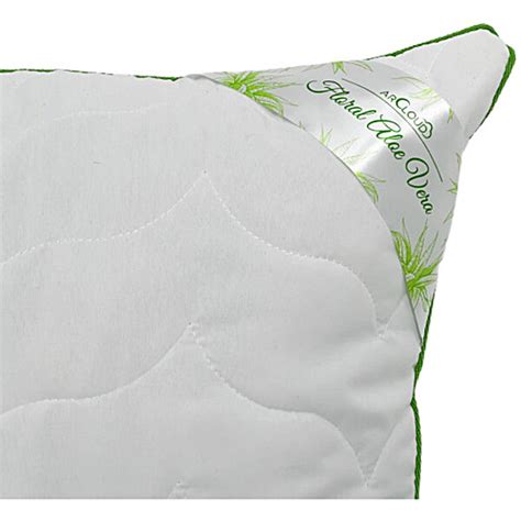 Подушка гипоаллергенная с пропиткой 50х70 Floral Aloe Vera Arcloud в ...