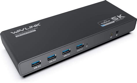 Amazon Com WAVLINK Universal Dual Monitor USB C Docking Station 5K 4K 60Hz With 65W Host