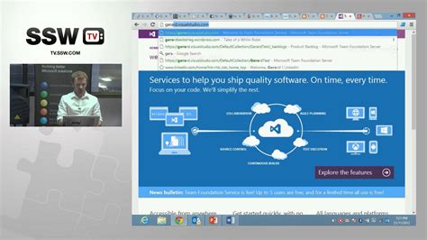 How To Implement Scrum Using Team Foundation Server 2012 With Gerard Beckerleg Ssw Tv Learn
