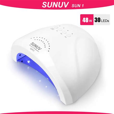 Sunuv Secador De Uñas De Gel Sunone Lámpara Uv De 48w Luz Led Uv