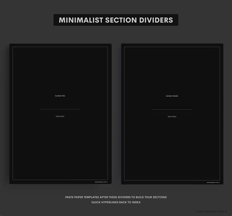 12 Subject Digital Notebook Bundle Dark Mode Artofit