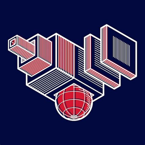 Premium Vector 3d Design Abstract Vector Dimensional Cube Shape