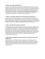 Code Matrix Docx What Is The OBC Code Matrix The OBC Ontario Building Code Matrix Is A