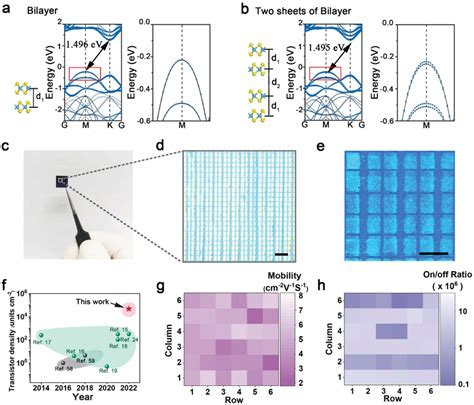 Density Functional Theory Calculations And Highdensity 2D Transistor