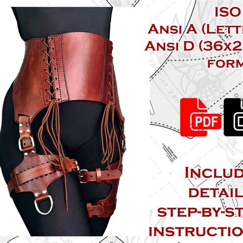 Girdle Pattern Etsy