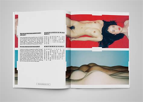 Elsewhere Magazine Naked Issue Behance
