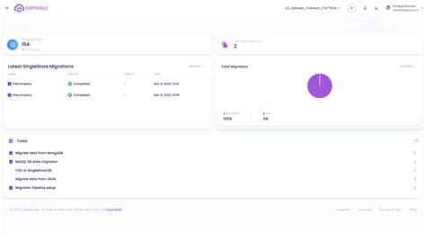 Copyable A SingleStore DB Migration Tool Devpost