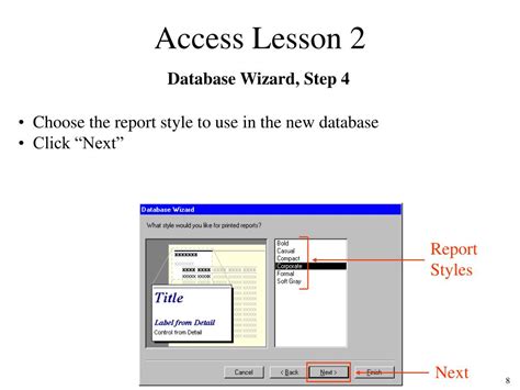 Ppt Microsoft Access Lesson 2 Powerpoint Presentation Free Download Id3086063
