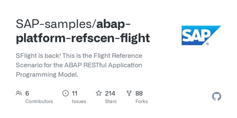 Issues · Sap Samples Abap Platform Refscen Flight · Github