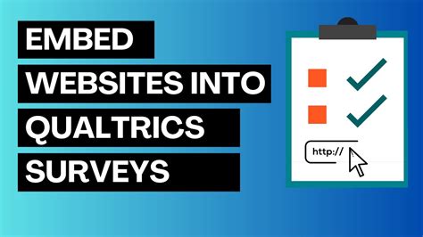 Embedding Websites In Your Qualtrics Survey W Iframes And Link To